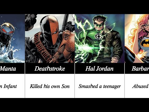 Messed up things that happened in DC comics