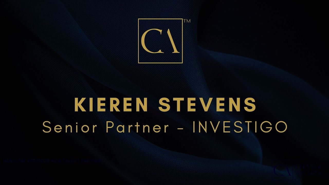 Awards Ceremony 2025 - Kieren Stevens, Senior Partner at INVESTIGO