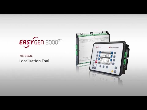 Woodward easygen-3000XT training Part 2: Installing localization software tool
