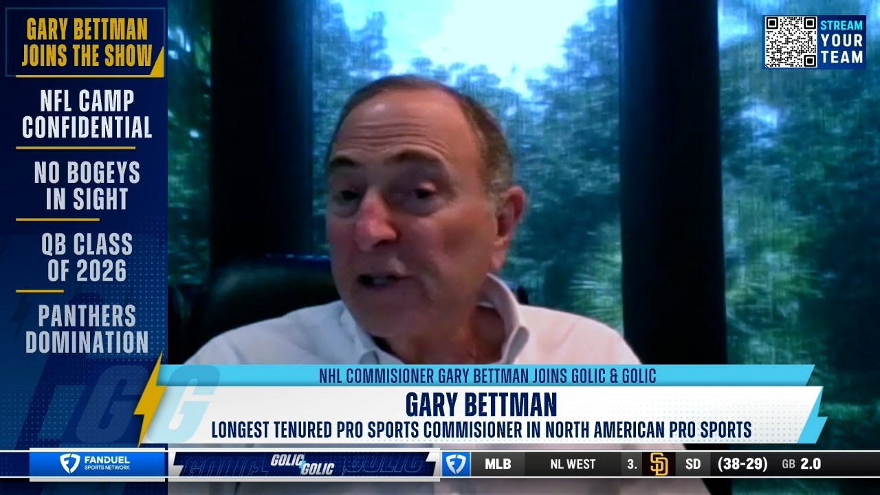 Gary Bettman talks NHL’s Return to the Olympics & Big Plans for Global Hockey