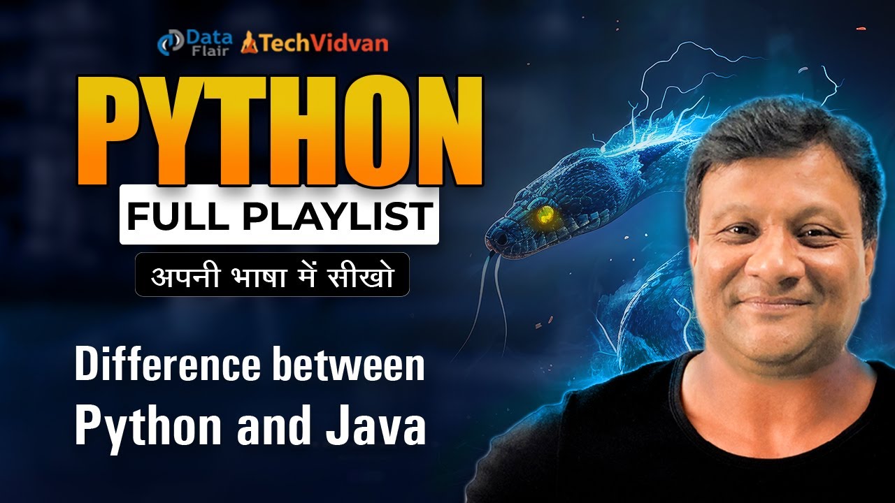 Difference Between Python and Java | Python vs Java | Java vs Python Comparison | Learn Python Hindi