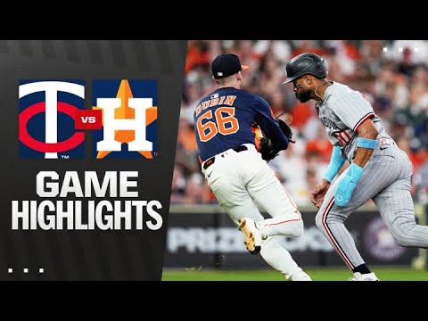 Twins vs. Astros Game Highlights (6/15/25) | MLB Highlights