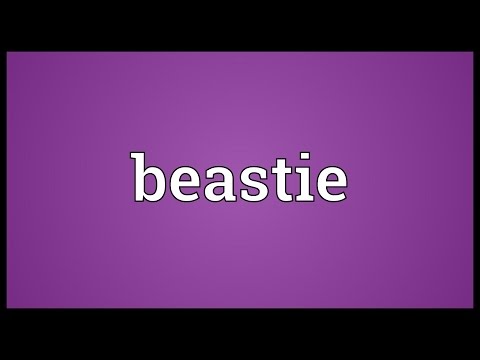 Beastie Meaning