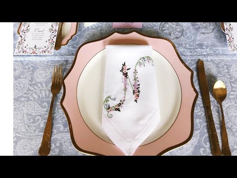 How to fold a napkins for a more elegant table