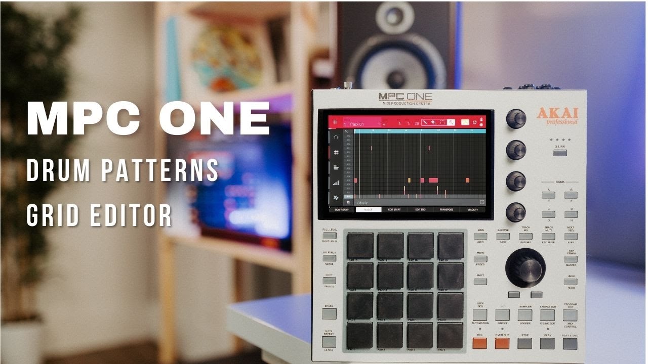 MPC One Drum Patterns | MPC One Grid Editor & Sequencer | MPC One Basic Drum Pattern  Tips