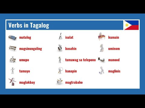 Verbs in Tagalog