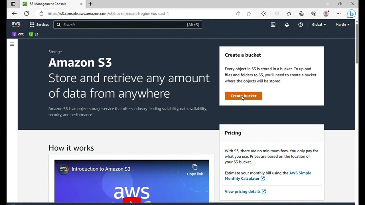 1/2 Web Scraping using AWS Lambda, S3 and EventBridge