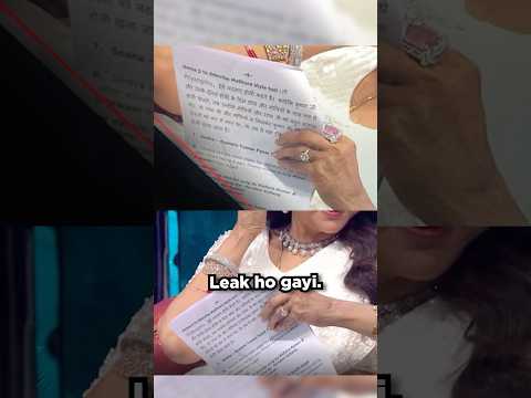 Reality shows script leaked !! 😱