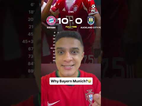 Bayern Munich Humiliated Auckland City At The Club World Cup 2025