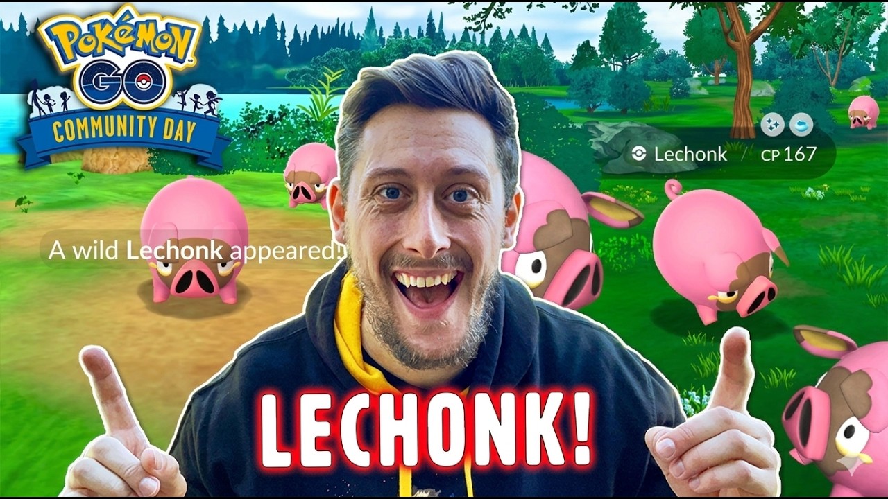 Can We Get the SHUNDO Lechonk?! Pokémon GO Community Day