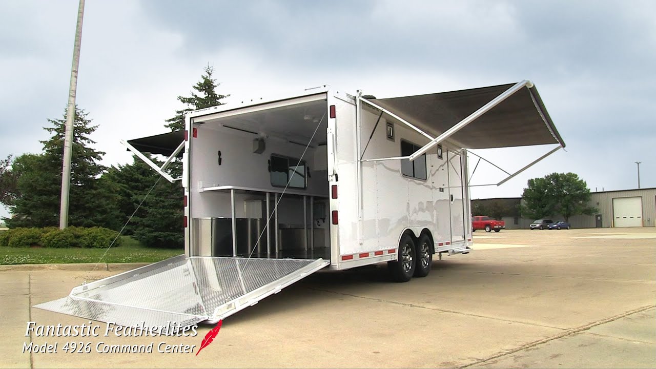 Fantastic Featherlites: Command Center Trailer
