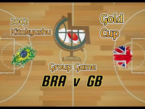 Wheelchair Basketball - BRA v GB - 2002 Kitakuyshu Japan - Gold Cup - Group Game.