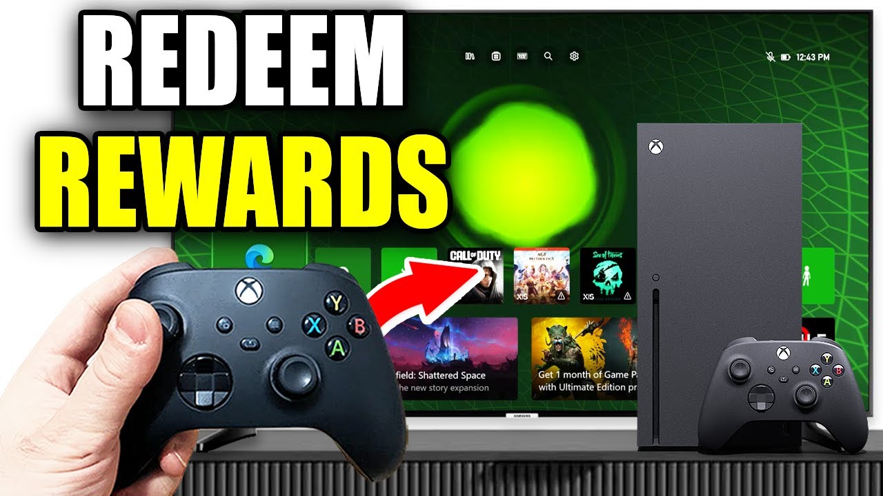 How To Earn & Redeem Microsoft Reward Points On Xbox Series X/S - Easy Guide