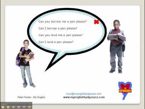 Commonly confused words for Polish students - Borrow and lend