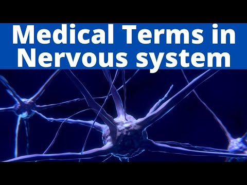 Neurology medical terminology | Medical Terms used in Brain and their meaning | easy to remember|
