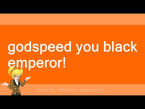 godspeed you black emperor!