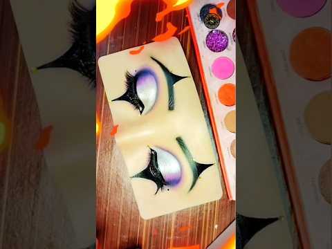 Clown eye makeup tutorial 🤡|on dummy eyes👁|#shorts #shortvideo #youtubeshorts #salonimakeuptutorial