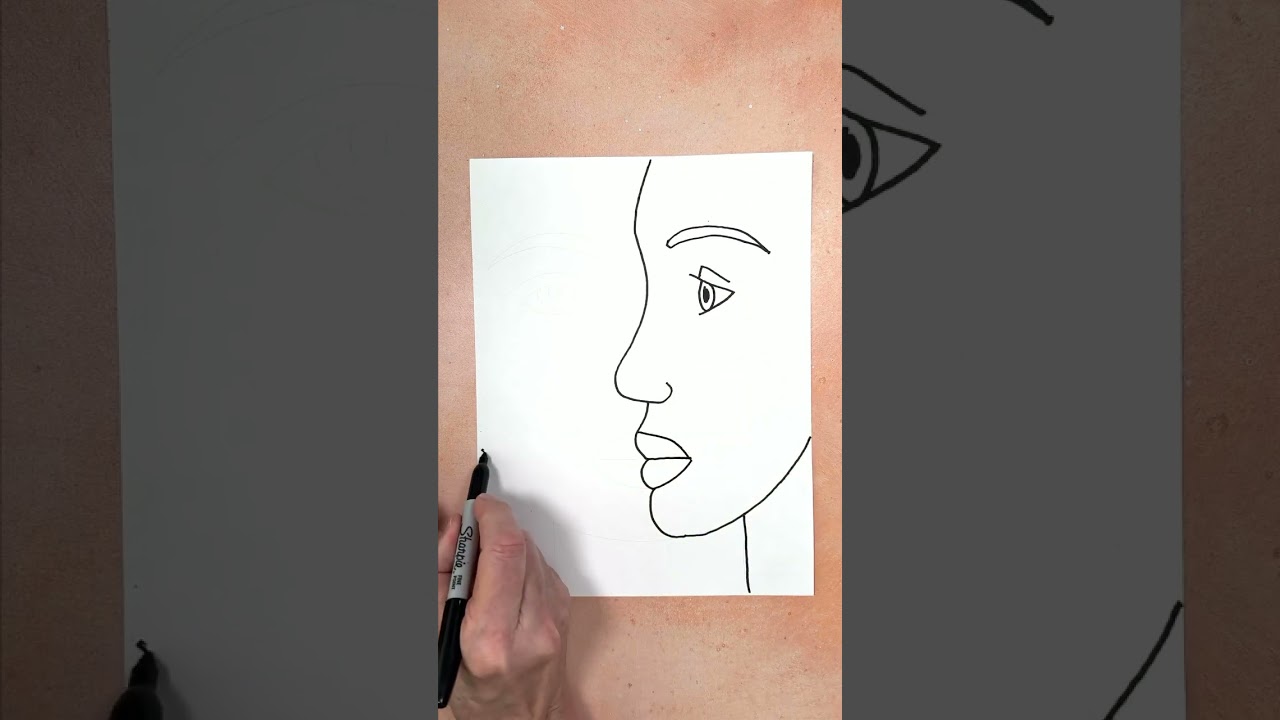 ￼ How to draw like Picasso #artprojectsforkids