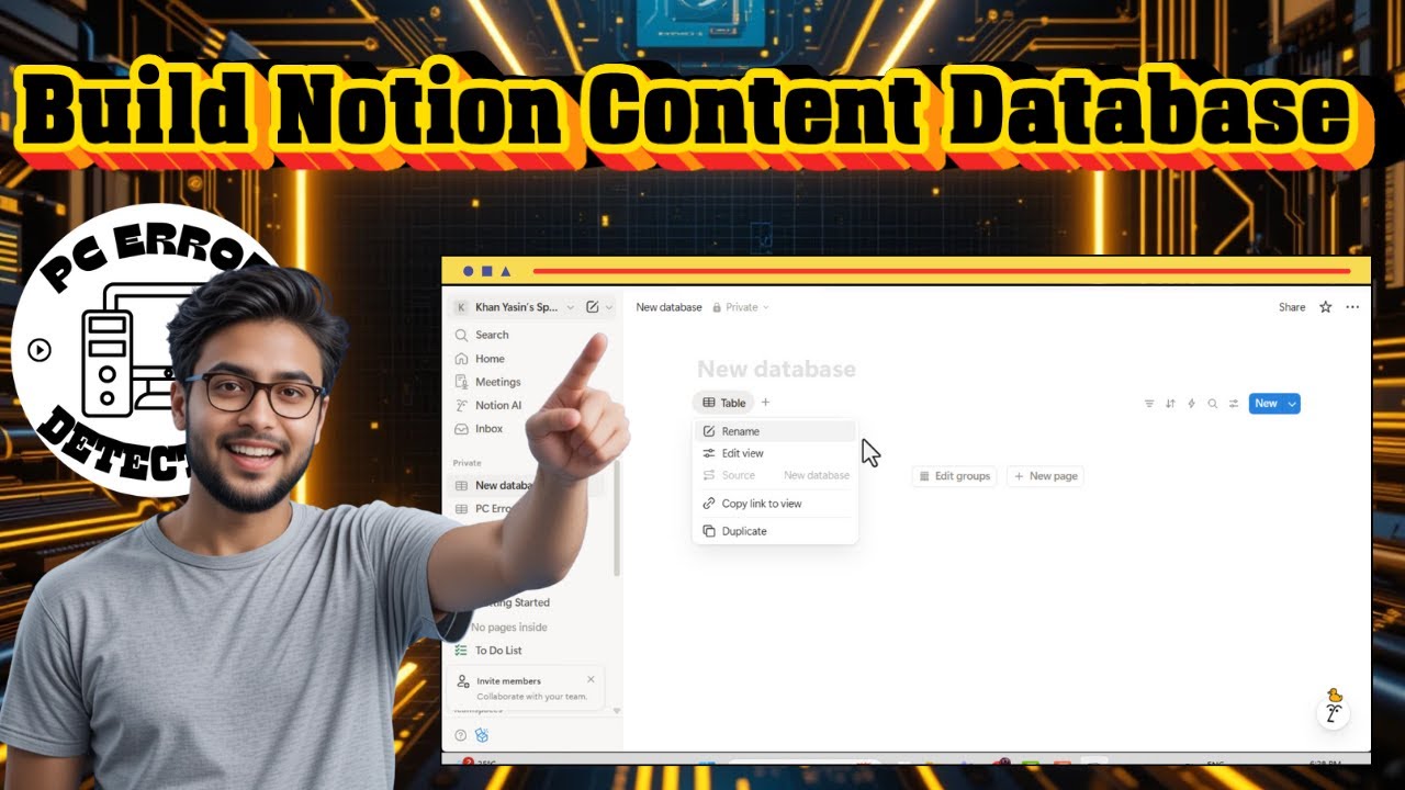 How To Create A Content Database Using Notion | Organize Ideas (2025)