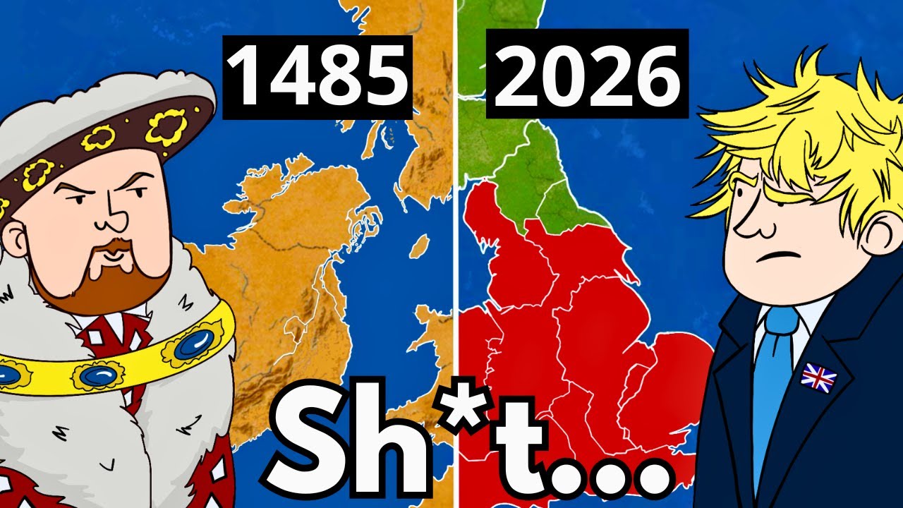 1600 Years of Britain History in 17 Minutes