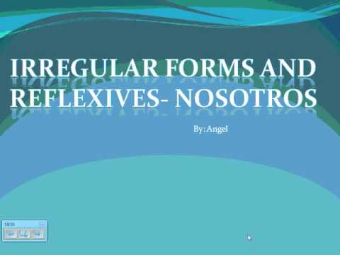 PART ONE- Vosotros and Nosotros Commands FUEGO.wmv