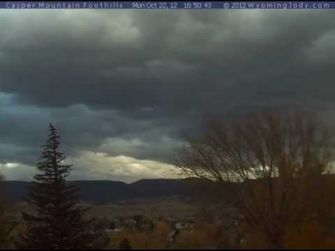 Cloudiest Day Ever Casper, WY 10.22.12 Casper, WY time lapse