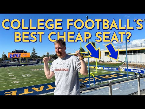 Is This The (Cheapest) Best Seat In College Football? – SJSU’s Spartan Stadium | The Touchback