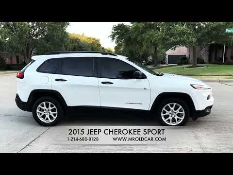 2015 JEEP CHEROKEE SPORT FOR SALE $12,995 CALL 1-214-680-8128