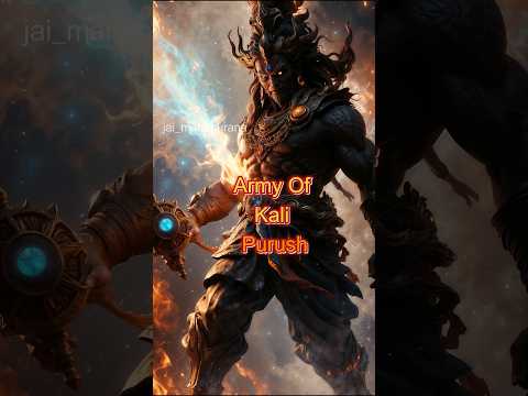 Forces of kali: The dark army of the Kali Yuga #sanatandharma #kalki #kali #vishnu #hindumythology