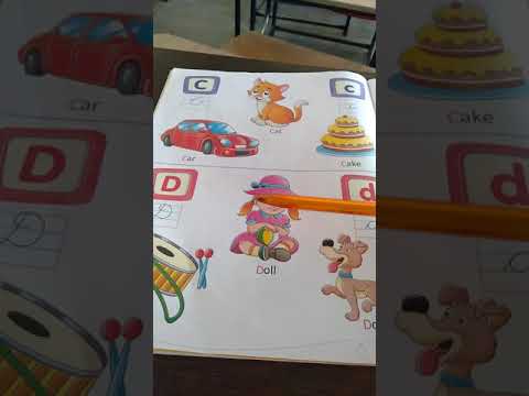 LKG English phonics AtoL Pg no2to8