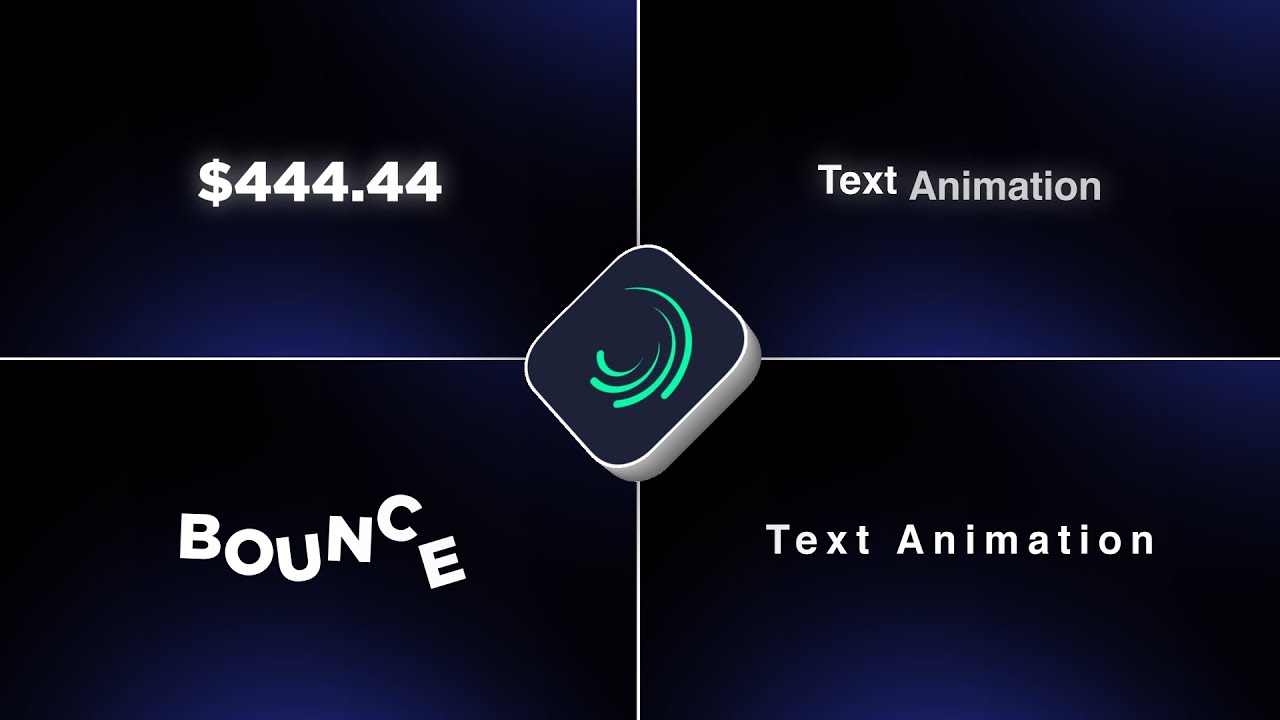 Most Used Text Animations Tutorial in Alight Motion | voryxus
