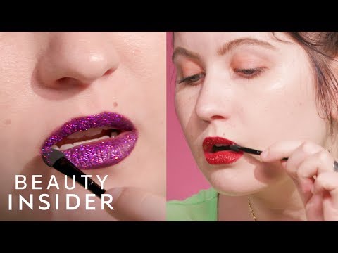Are These Glitter Lipsticks Kiss-Proof?