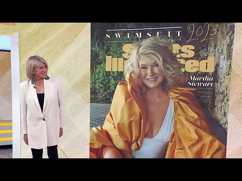 Martha Stewart graces cover of Sports Illustrated at age 81