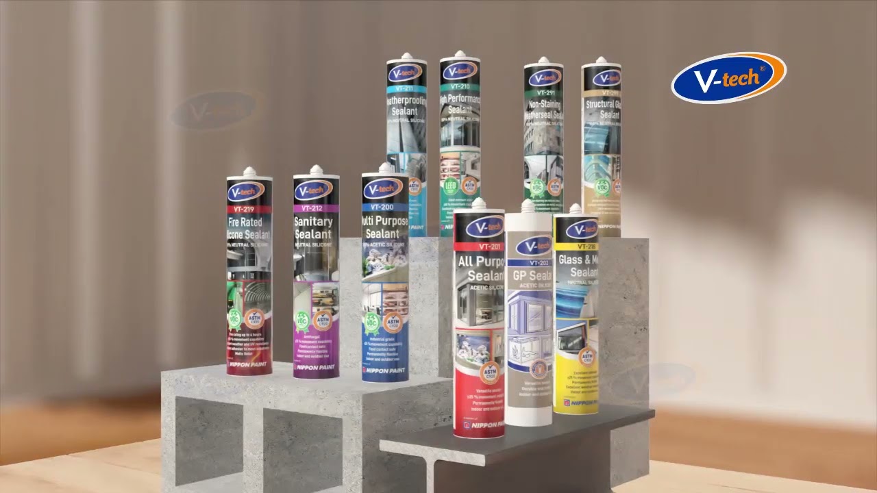 V-tech Silicone Sealant Basic Guide