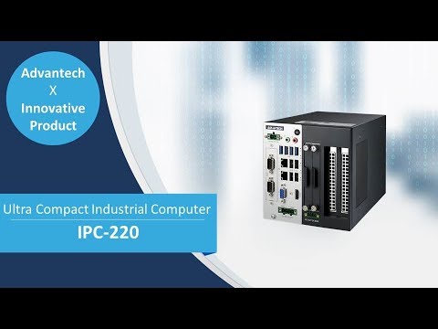 Ultra Compact Industrial Computer, IPC-220 360 View, Advantech (EN)