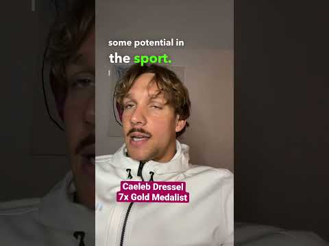 Caeleb Dressel talks about why he chose swimming #swimmingtips #olympian #swimtraining