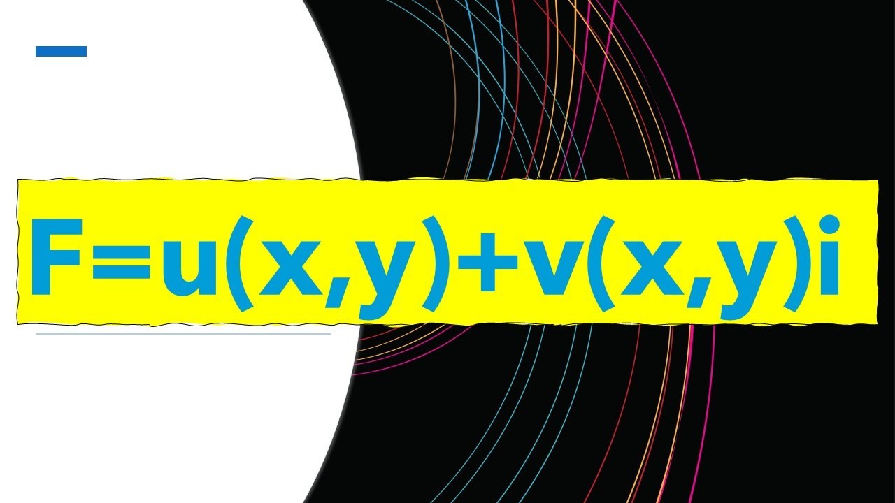example of finding a harmonic conjugate, 1