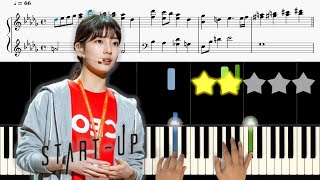 GAHO (가호) - Running [Start Up, 스타트업 OST Pt.5] (Easy Version) by MINIBINI 악보