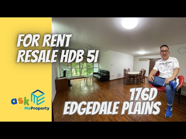 176D Edgefield Plains HDB Flat for Rent - 1,184 sqft | 99.co