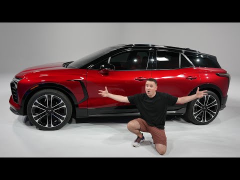 Lots of Cool Tech Inside Chevy's New Electric Blazer!