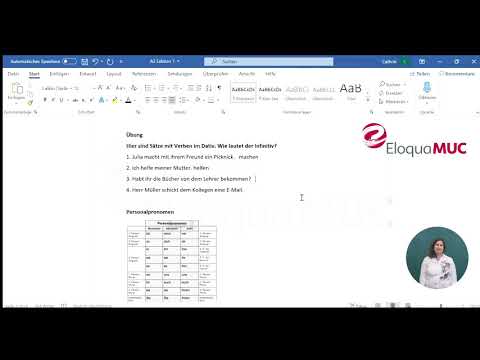 Deutsch lernen Online A2 | Deutschkurs Online EloquaMUC