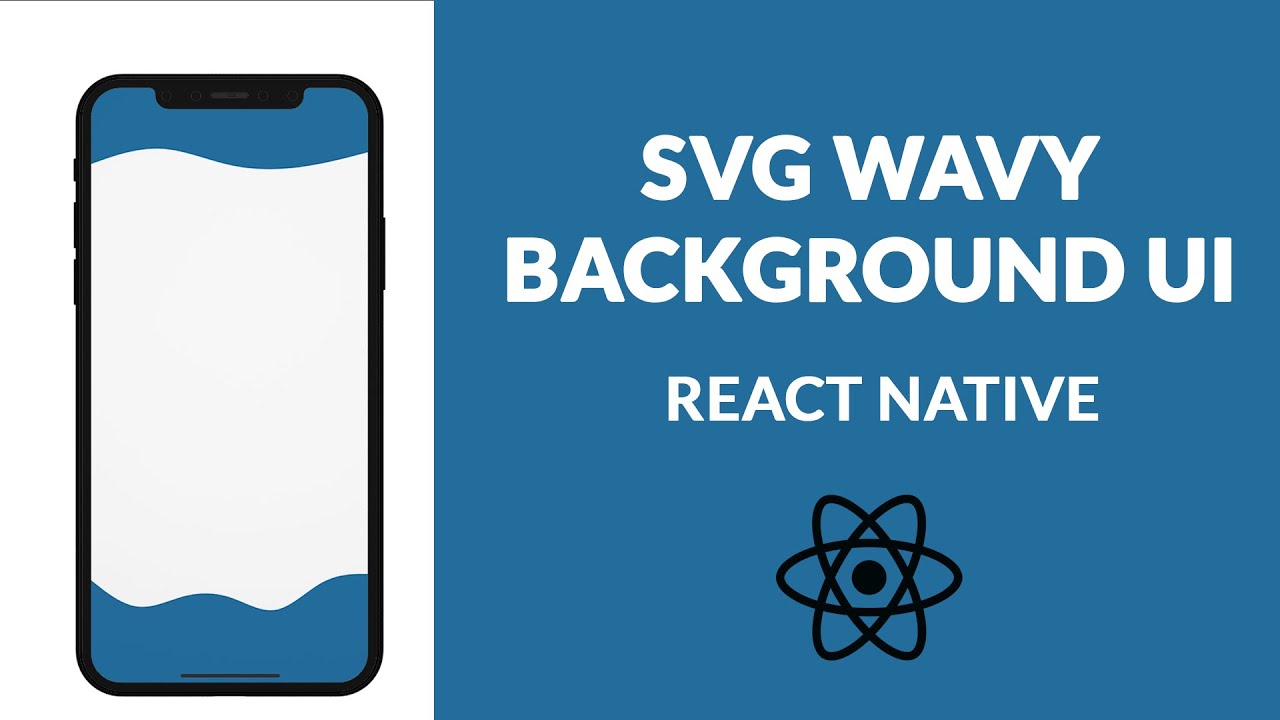 SVG Wavy Background UI | React Native Tutorial - Speed Code