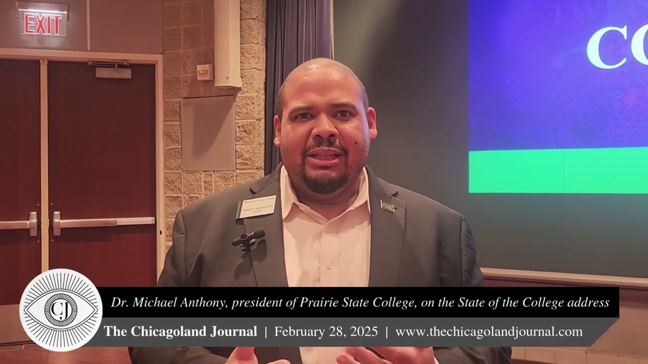 Prairie State College President Dr. Michael Anthony on his 'State of the College' address