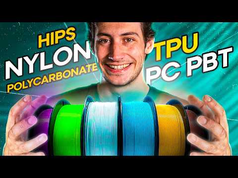 Comment IMPRIMER ces FILAMENTS COMPLEXES (Nylon, HIPS, PC..) ?