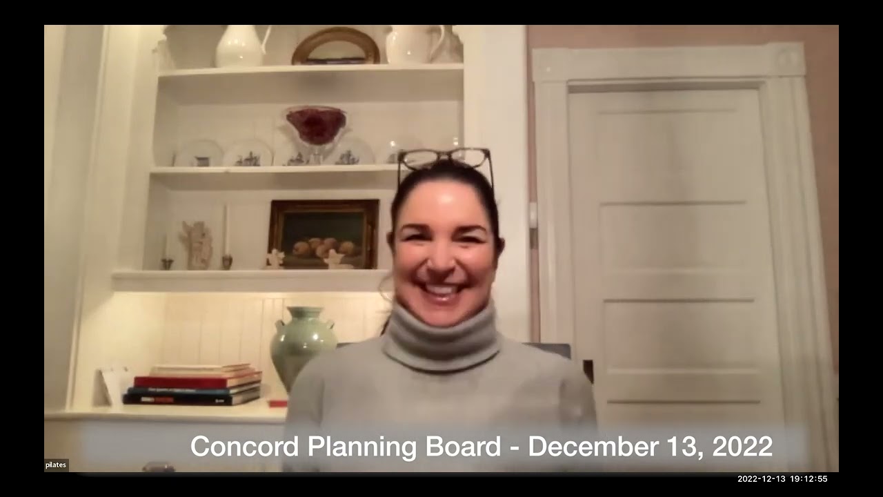 Concord Planning Board December 13, 2022