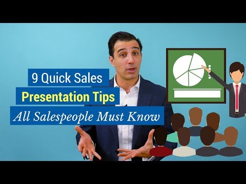 9 Quick Sales Presentation Tips All Salespeople Must Know