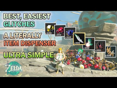 ALL EASIEST working Item Duplication GLITCHES in Tears of the kingdom (all versions and 1.4.2) 2025