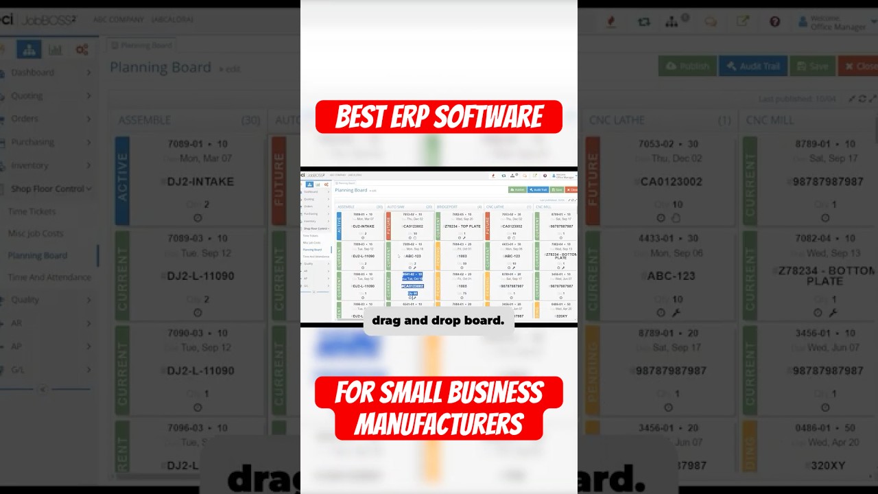 Top 5 Small Business Manufacturing ERP Software