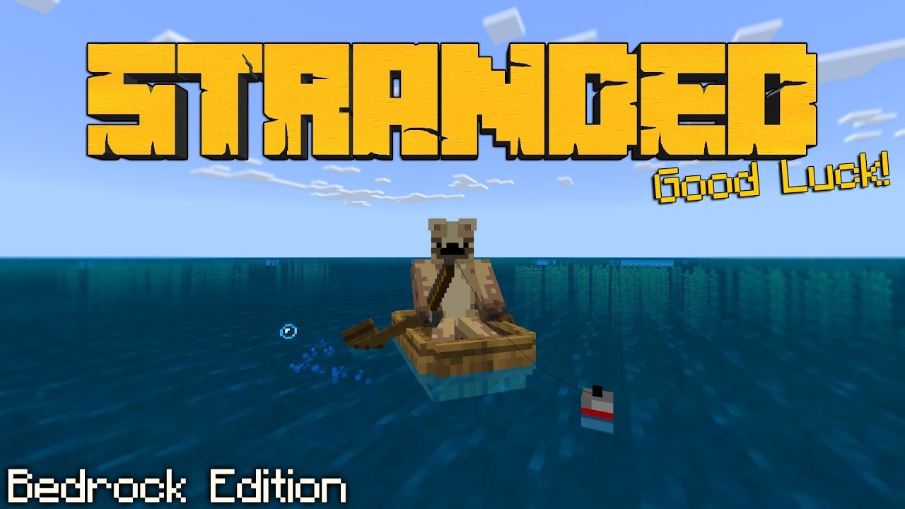 STRANDED Bedrock Edition Custom Survival Map W/Download