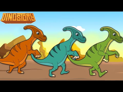 Parasaurolophus - Dinosaur Songs from Dinostory by Howdytoons S1E6
